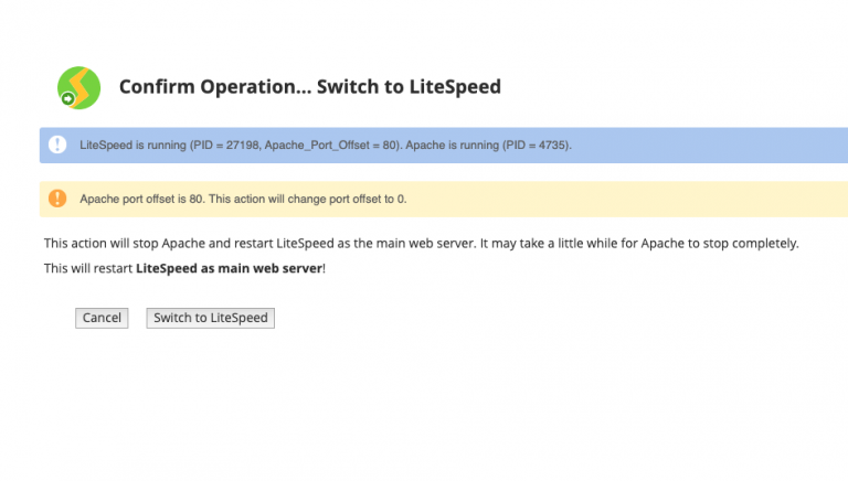 How To Install Litespeed Webserver On Cpanel