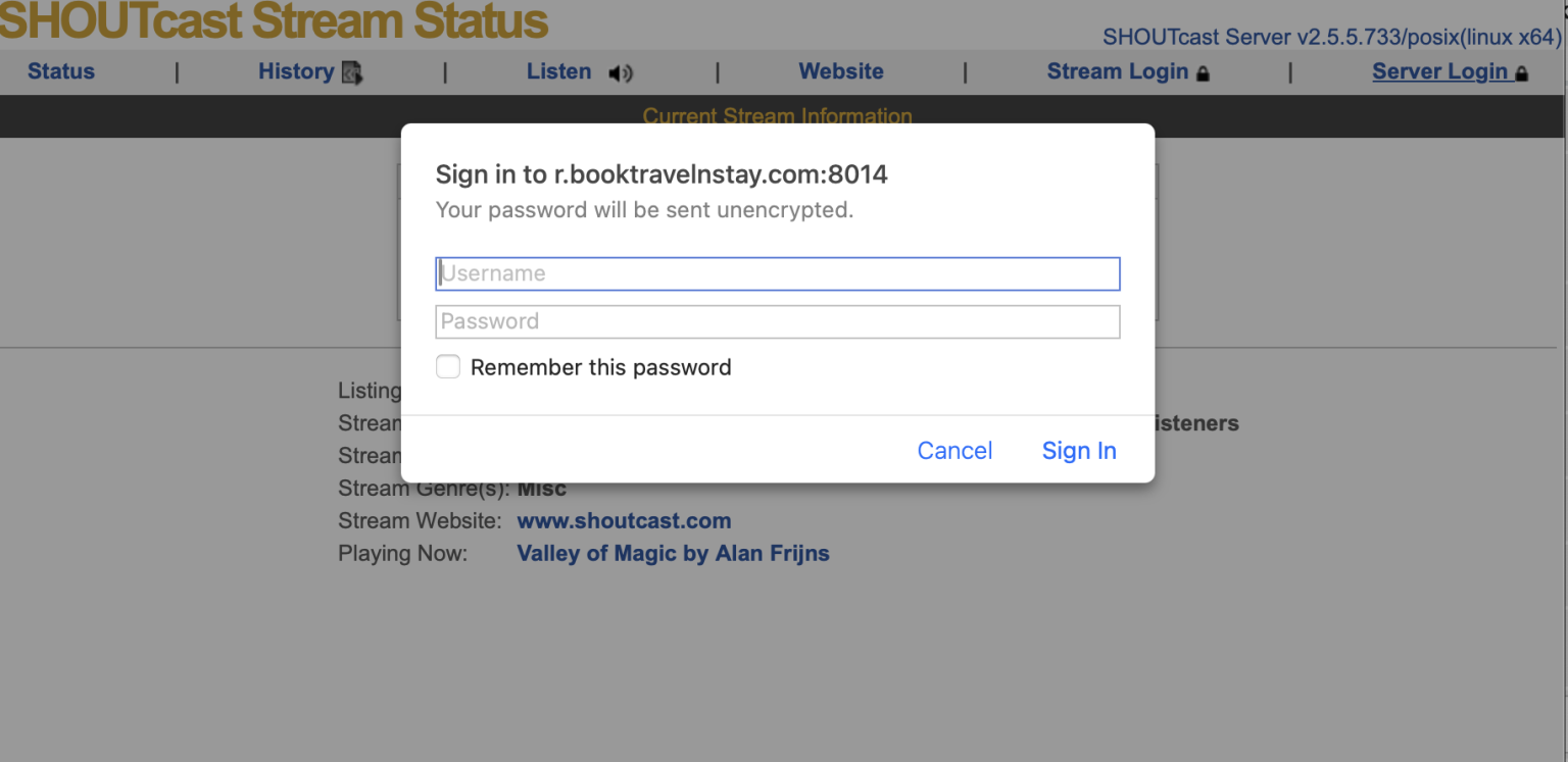 How to get listed on Shoutcast directory? - Supportclients.com