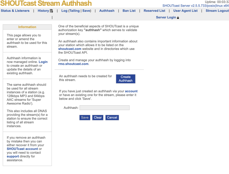 How to get listed on Shoutcast directory? - Supportclients.com